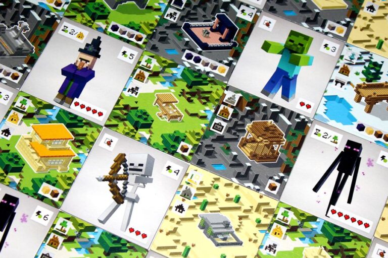 บอร์ดเกม มายคราฟ Minecraft: Builders & Biomes Boardgame - ZaBaMinecraft